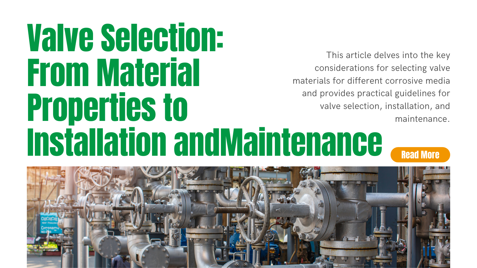 Valve Selection and Application Guide | INOX-TEK